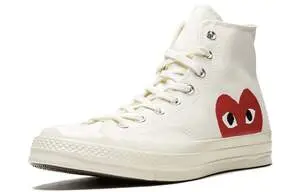 CONVERSE Comme Des Garçons X Chuck 70 Hi - /white/red