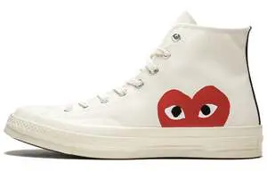 CONVERSE Comme Des Garçons X Chuck 70 Hi - /white/red