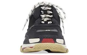 Balenciaga Triple S Sneakers - Black/white/red