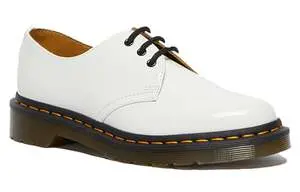 Dr. Martens 1461 Patent Leather Lace Up Oxford - White