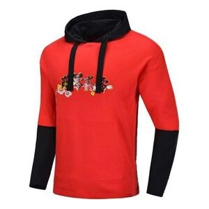 LI-NING X Disney Crossover Hoodie - Red/black/white