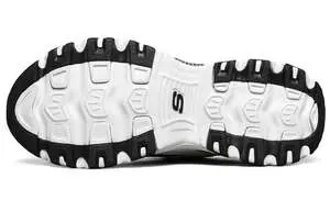 Sketchers D'lites Low Top Sneakers - White/black