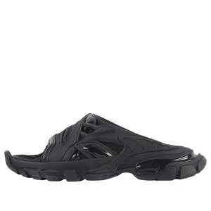 Balenciaga Track Slide Sandals - Black