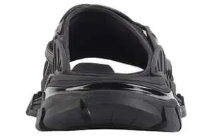 Balenciaga Track Slide Sandals - Black