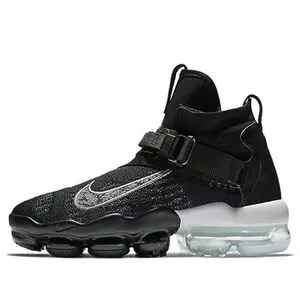 Nike Vapormax Premier Flyknit Sneakers - Strapped-black