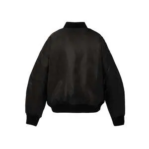 Onitsuka Tiger Embroidered Bomber Jacket - Black