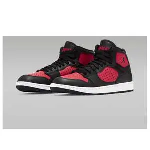 JORDAN Air Access Mid Top Sneakers - Black/red