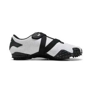 PUMA Mostro Perforated Leather Sneakers - White/black