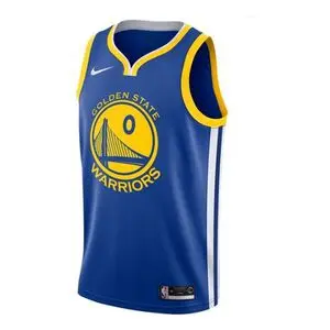 Nike Golden State Warriors Demarcus Cousins 2020/21 Icon Edition Jersey - Dark Blue