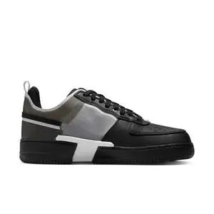 Nike Force 1 React Low Top Sneakers - Black/gray