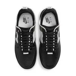 Nike Force 1 React Low Top Sneakers - Black/gray