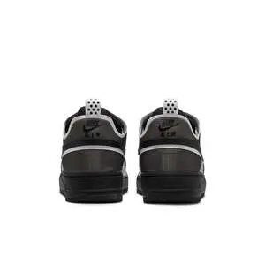 Nike Force 1 React Low Top Sneakers - Black/gray