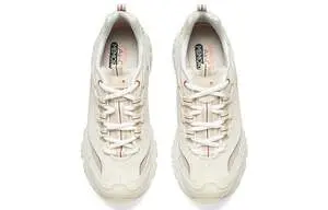 Sketchers Dlites 1.0 Lace-up Sneakers - Beige/white/pink