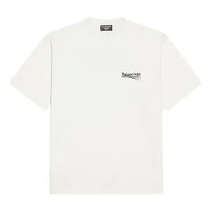 BALENCIAGA Balenciaga Political Campaign Large Fit T-Shirt