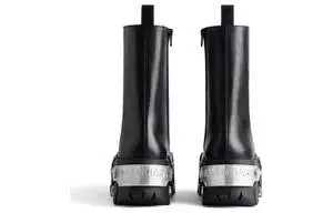 Balenciaga Bulldozer Lace Up Boots