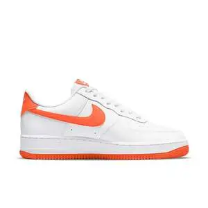 Nike Force 1 '07 Low Top Sneakers - White/orange
