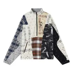 JORDAN Why Not Woven Zipper Jacket - Multi-color