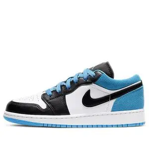 JORDAN 1 Low Se "laser Blue" Sneakers - Black/laser Blue/white