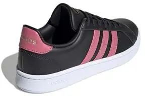 Adidas Neo Grand Court Sneakers - Black/pink