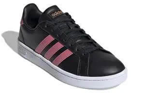 Adidas Neo Grand Court Sneakers - Black/pink