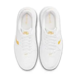 Nike Force 1 Plt.af.orm 'white Yellow Ochre' Sneakers - White/yellow
