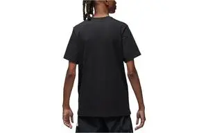 JORDAN Graphic T-shirt 'black - Black/multi-color
