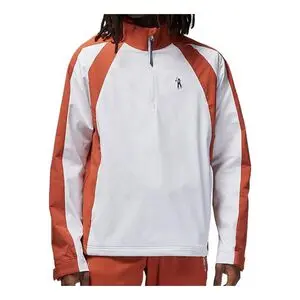 JORDAN X Eastside Golf Logo Jacket - White Brown