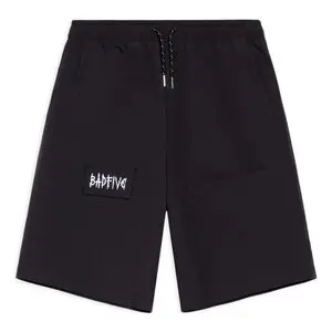 LI-NING Badfive Graphic Shorts - Black/white