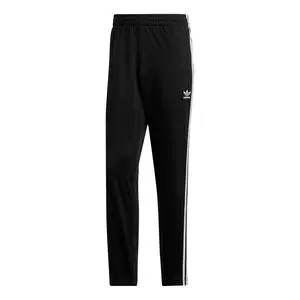 Adidas Originals Firebird Track Pants Side Casual Sports Long Pants - Black