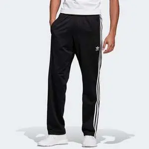 Adidas Originals Firebird Track Pants Side Casual Sports Long Pants - Black