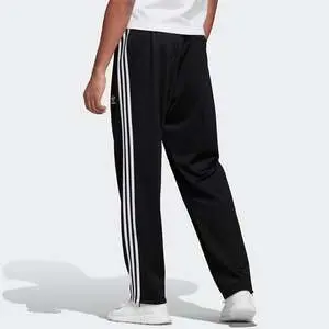 Adidas Originals Firebird Track Pants Side Casual Sports Long Pants - Black