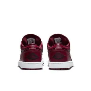 JORDAN 1 Low "dark Beetroot - Black/red