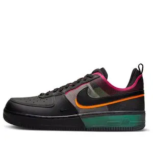Nike Nike Air Force 1 React Sneakers Black/yellow