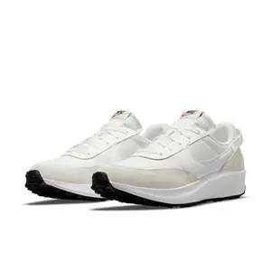 Nike Waffle Debut Sneakers - White/black/orange