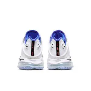 Nike Lebron 19 Low Athletic Sneakers - White/black/blue
