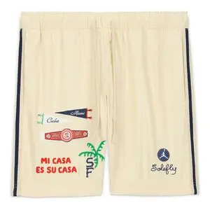 JORDAN X Solefly Souvenir Shorts - Beige