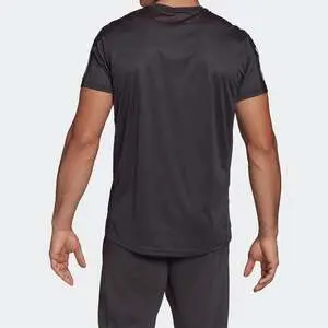 Adidas Own The Run Short Sleeve Performance Tee - Black