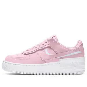 Nike Force 1 Shadow Sneakers - Pink/white