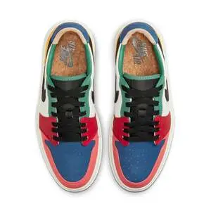 JORDAN 1 Elevate Low Sneakers - Blue/red/black