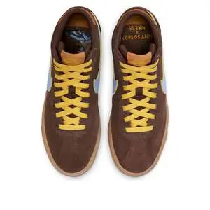 Nike X Why So Sad? Bruin High Sb 'the Predatory Bird' Sneakers - Brown/blue