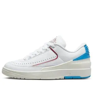 JORDAN Jordan Air 2 Retro Low 'UNC To Chicago' Sneakers White/fire Red/dark Powder Blue