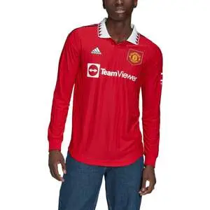 Adidas Manchester United 22/23 Long Sleeve Home Authentic