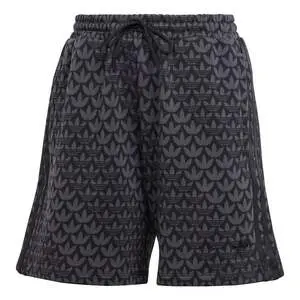 Adidas Originals Trefoil Monogram Shorts - Black