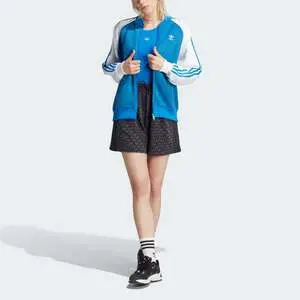 Adidas Originals Trefoil Monogram Shorts - Black