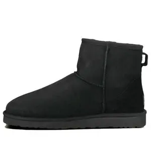 UGG Classic Mini Fleece Lined Boots - Black
