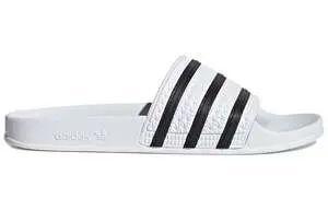 Adidas Adilette Slide - White/core Black