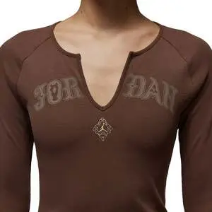 JORDAN Long Sleeve Knit Top