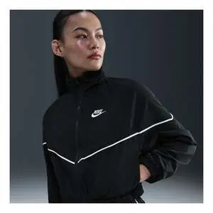 Nike Windrunner Oversized Woven Jacket - Black/sail