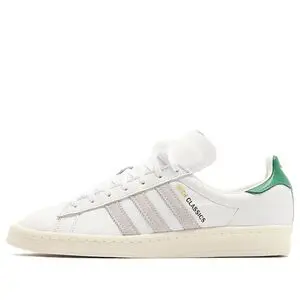 Adidas Kith X Campus 80s "classics Program" Sneakers - White/gray/green