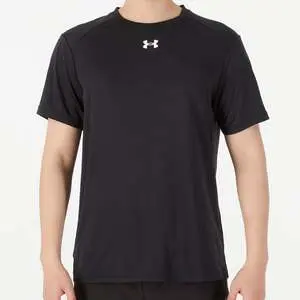 Under Armour Round Neck Training Short Sleeve T-shirt - Black